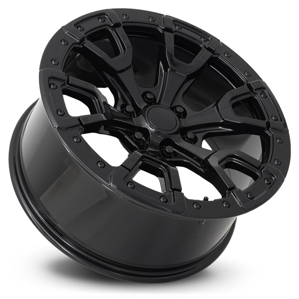 FR 99 – FORD RAPTOR REPLICA WHEEL – GLOSS BLACK - Factory Reproductions