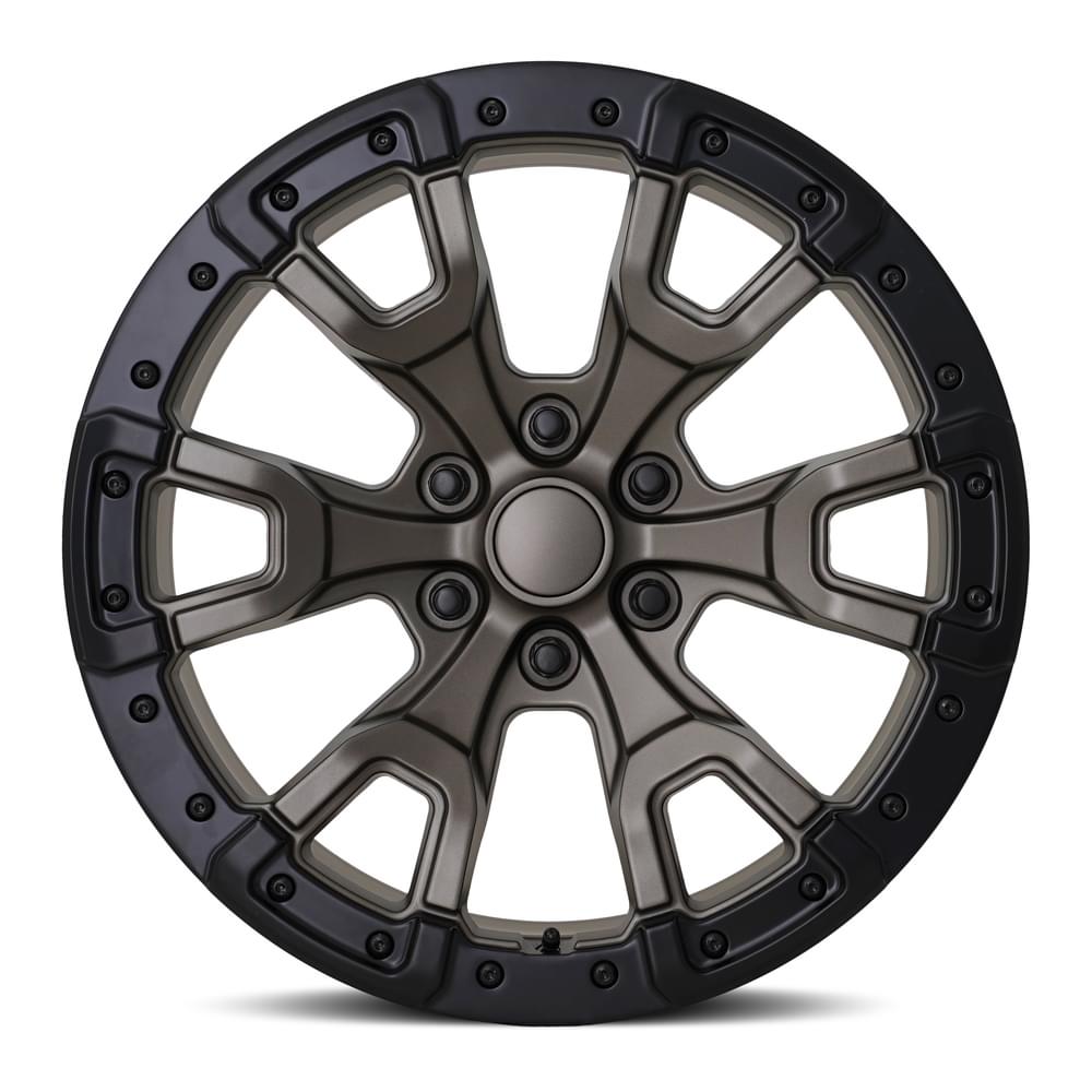 FR 99 – FORD RAPTOR REPLICA WHEELS – SATIN BRONZE WITH SATIN BLACK RING ...