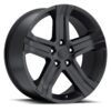 FR 69 – RAM TRUCK RT REPLICA WHEELS – SATIN BLACK - Factory Reproductions