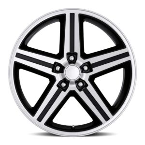 FR 11 – IROC REPLICA WHEELS – GLOSS BLACK MACHINED FACE - Factory ...