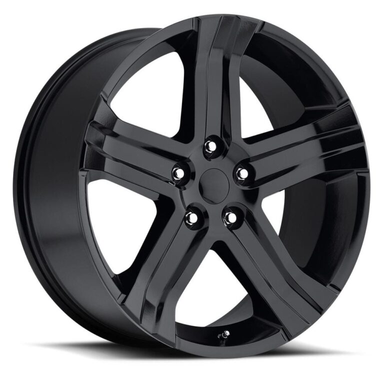 FR 69 – RAM TRUCK RT REPLICA WHEELS – GLOSS BLACK - Factory Reproductions