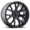 FR 70 – DODGE HELLCAT REPLICA WHEELS – SATIN BLACK - Factory Reproductions