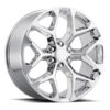 FR 59 – CHEVROLET TRUCK SNOWFLAKE REPLICA WHEELS – CHROME - Factory Reproductions