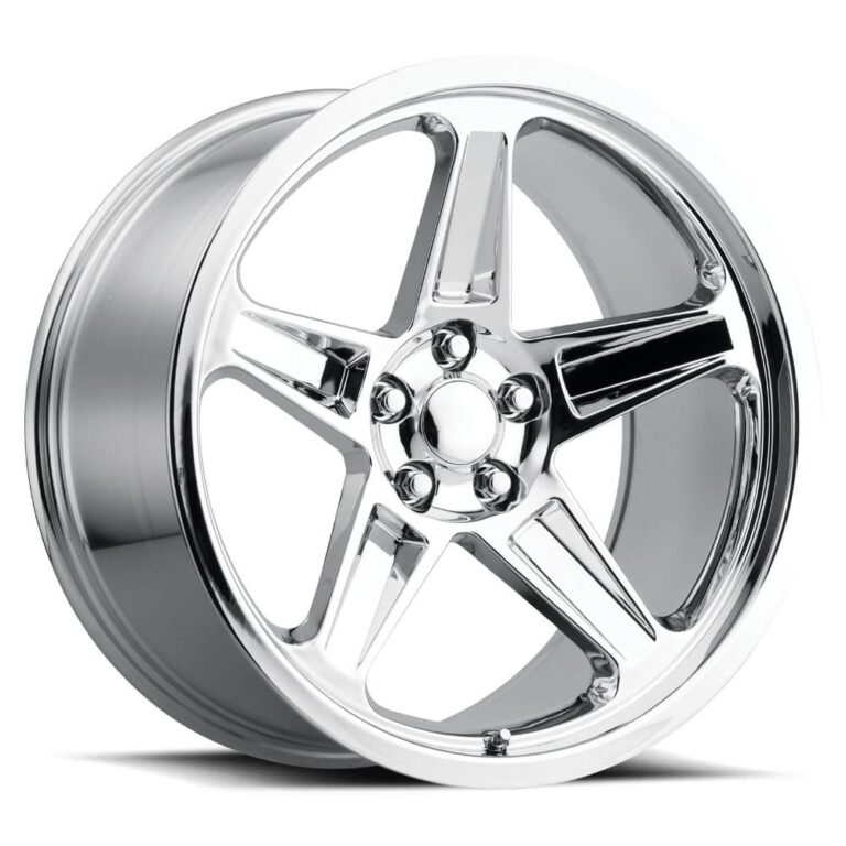 FR 73 – DODGE DEMON REPLICA WHEELS – CHROME - Factory Reproductions