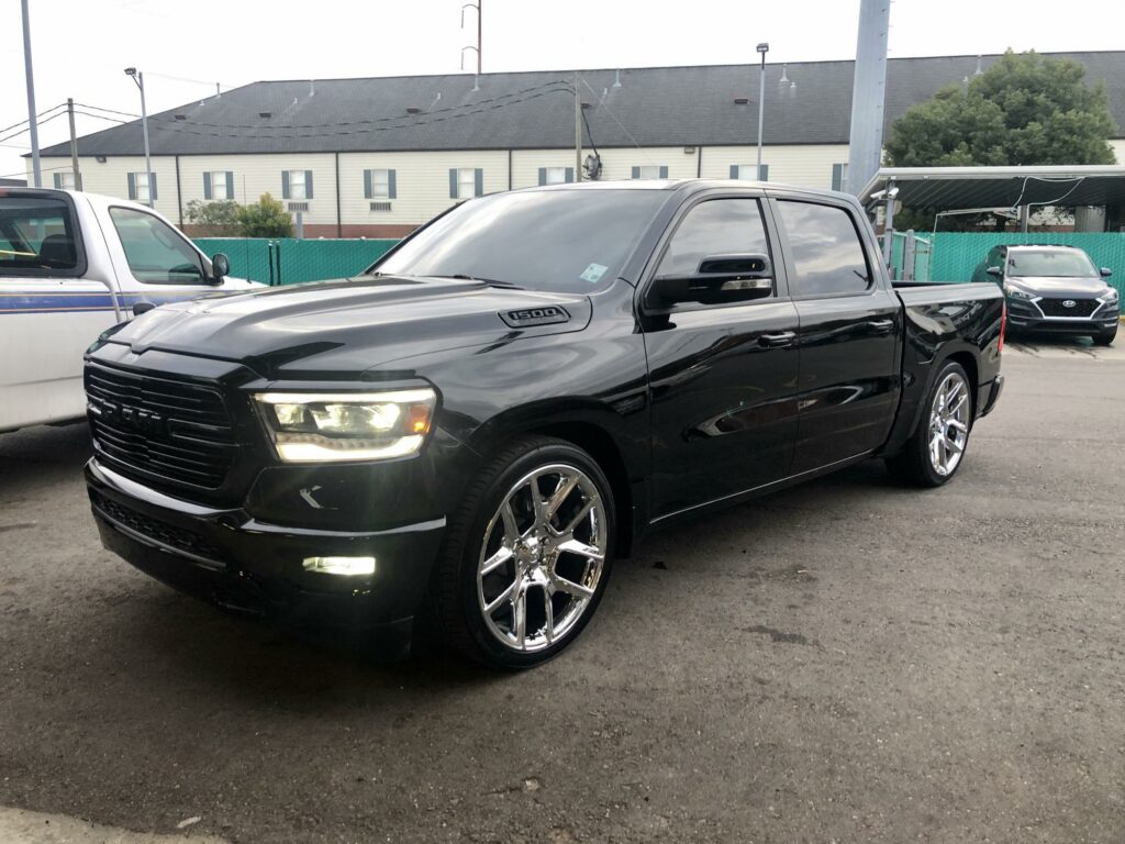 FR 76 – RAM TRUCK 1500 REPLICA WHEELS – GLOSS BLACK - Factory Reproductions