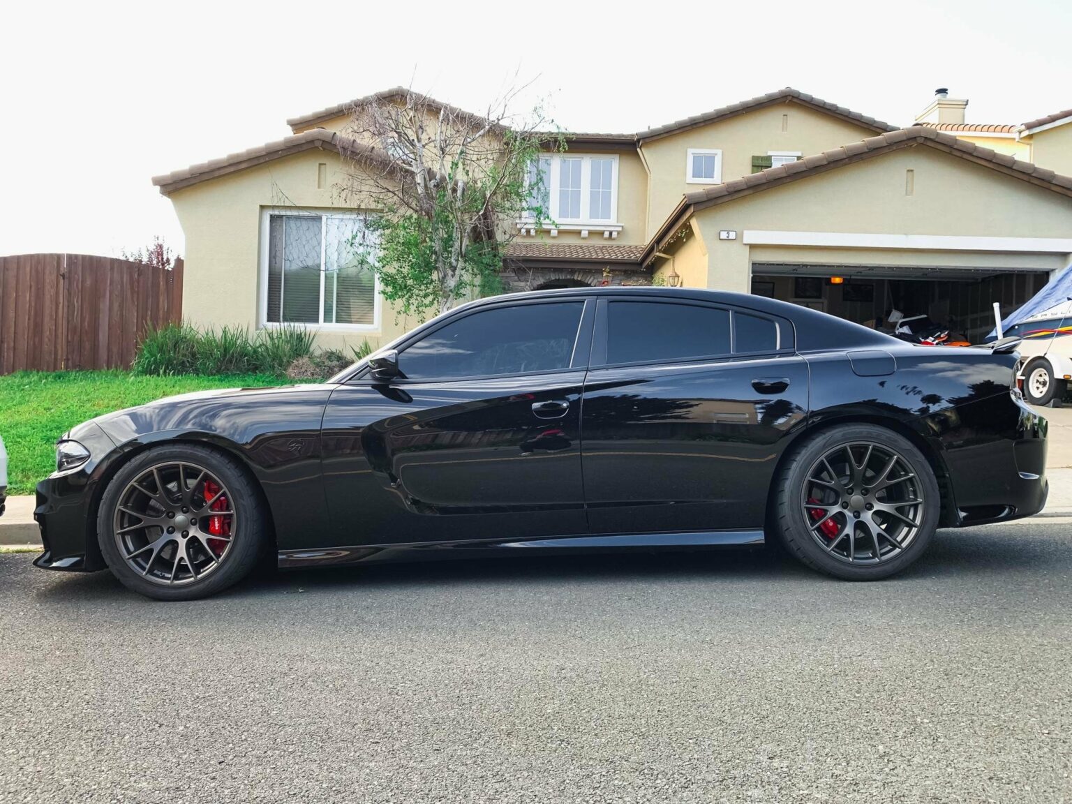 FR 70 – DODGE HELLCAT REPLICA WHEELS – SATIN BLACK - Factory Reproductions