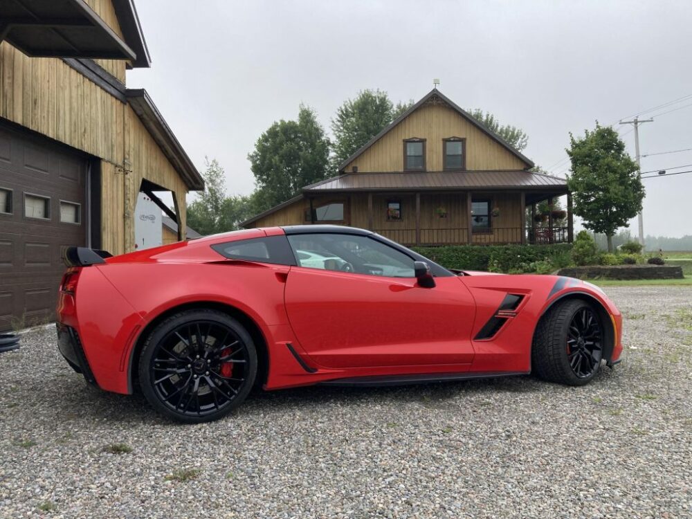 FR 22 – C7 ZO6 CORVETTE REPLICA WHEELS – GLOSS BLACK - Factory ...