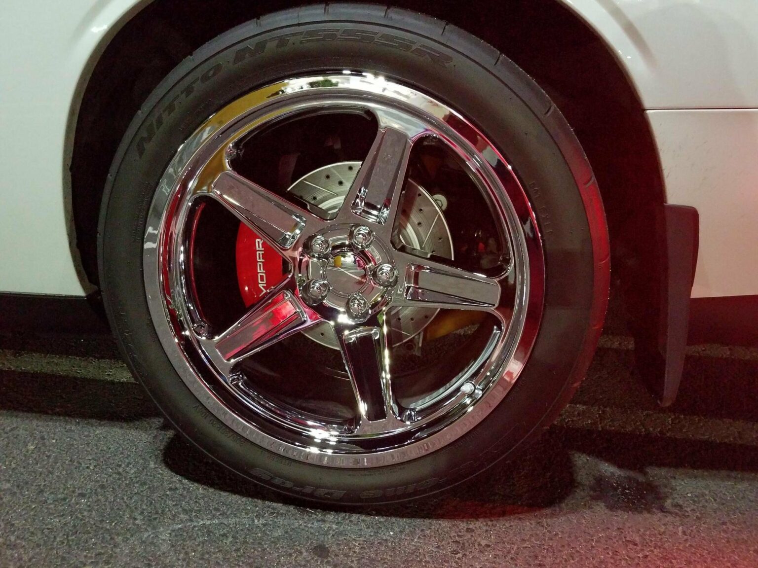 FR 73 – DODGE DEMON REPLICA WHEELS – CHROME - Factory Reproductions