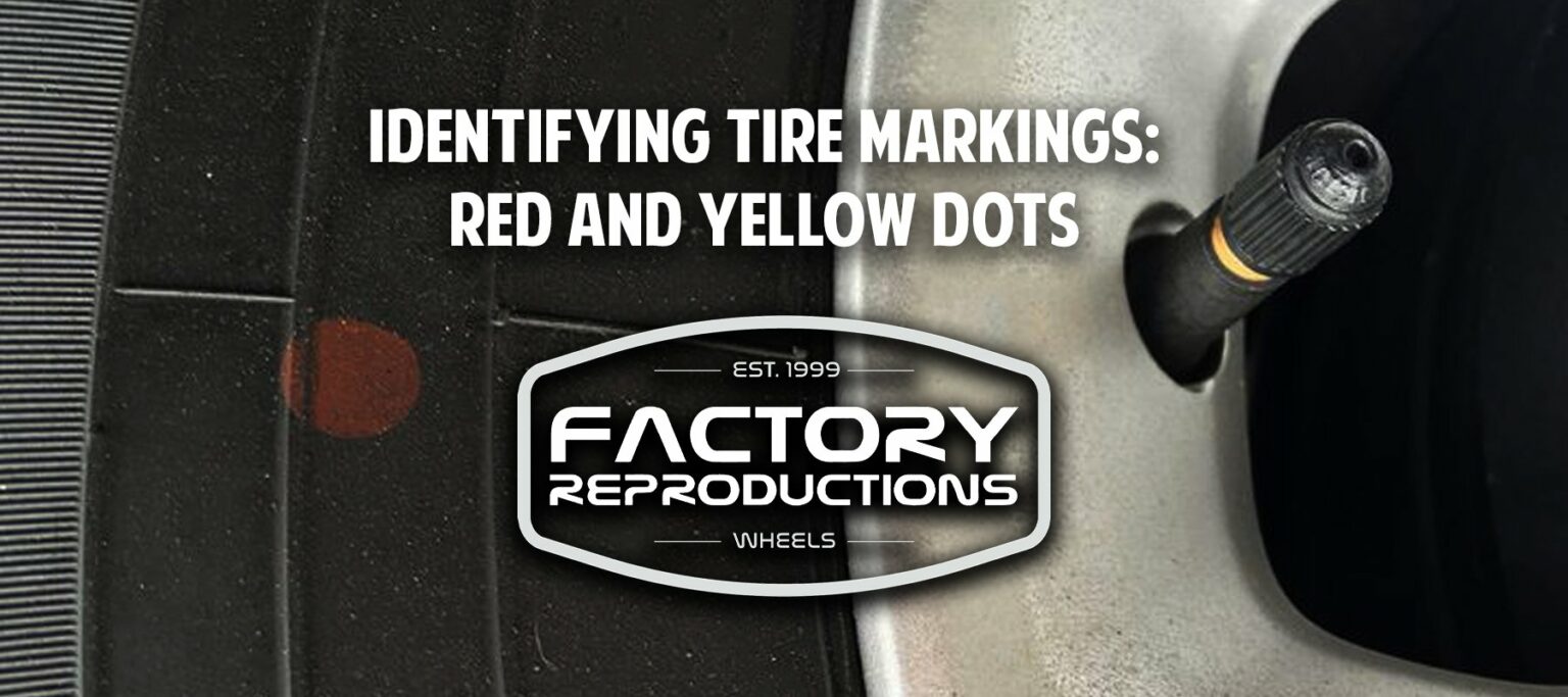 Identifying Tire Markings: Red and Yellow Dots