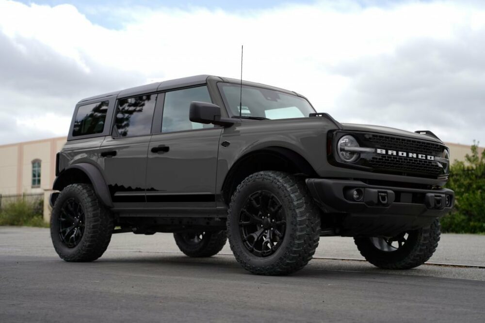 FR 99 – FORD RAPTOR REPLICA WHEELS – SATIN BLACK WITH CARBON GRAY RING ...