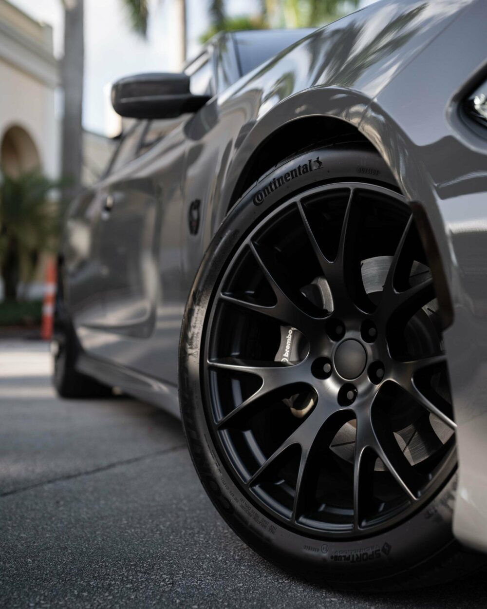 FR 70 – DODGE HELLCAT REPLICA WHEELS – GLOSS BLACK - Factory Reproductions