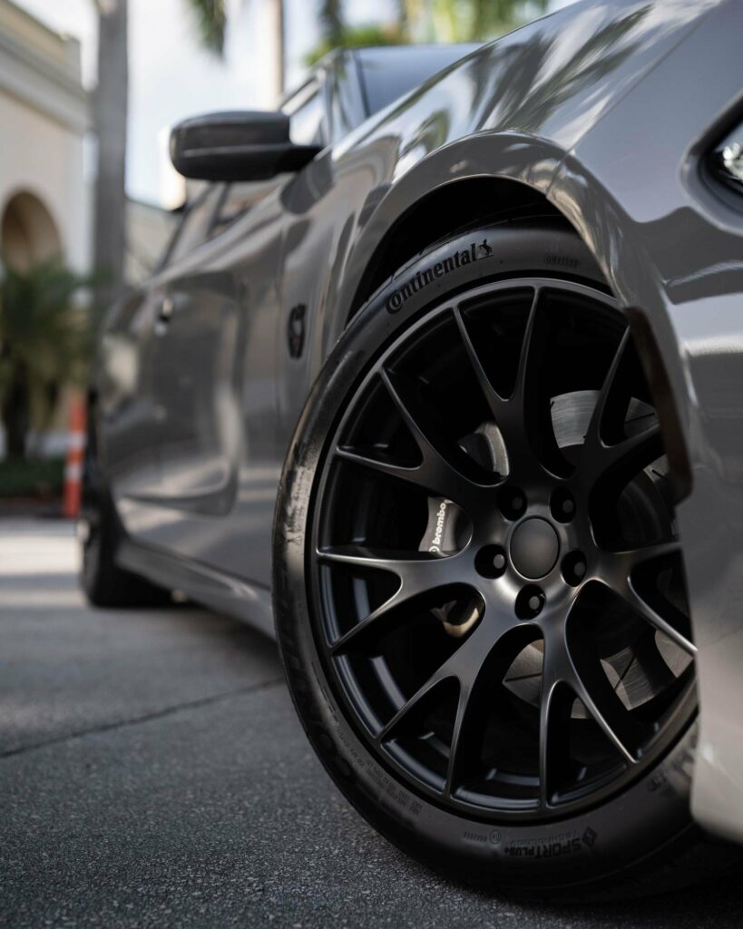 FR 70 – DODGE HELLCAT REPLICA WHEELS – GLOSS BLACK - Factory Reproductions