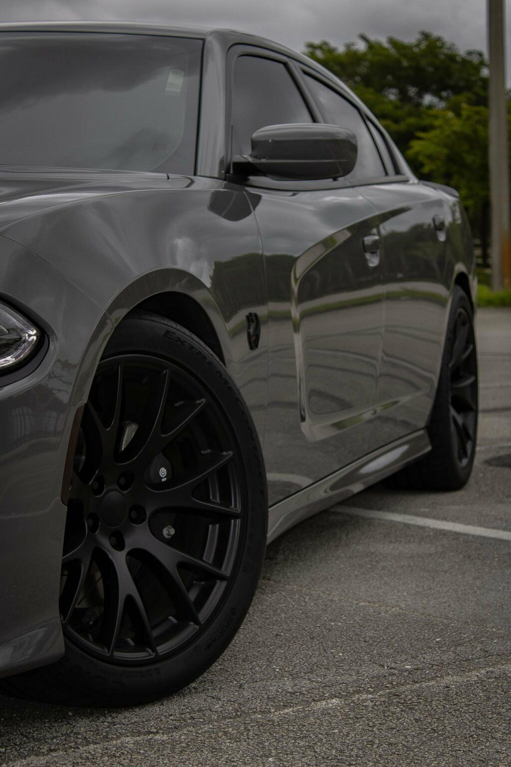 FR 70 – DODGE HELLCAT REPLICA WHEELS – GLOSS BLACK - Factory Reproductions