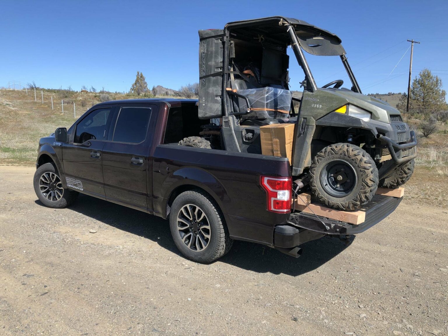 FR 53 – FORD RAPTOR REPLICA WHEELS – GLOSS BLACK MACHINED FACE ...