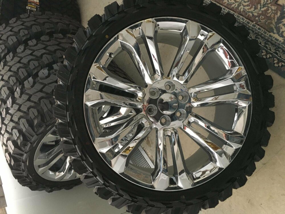 FR 55 – GMC REPLICA WHEELS – CHROME - Factory Reproductions