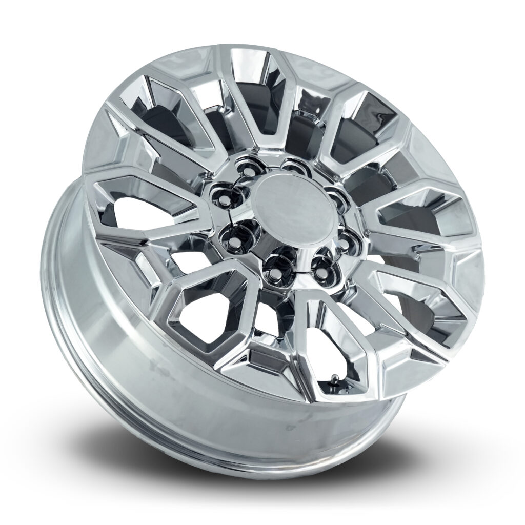 FR 277 – HIGH COUNTRY 2500 REPLICA WHEELS – CHROME WITH CAP - Factory ...
