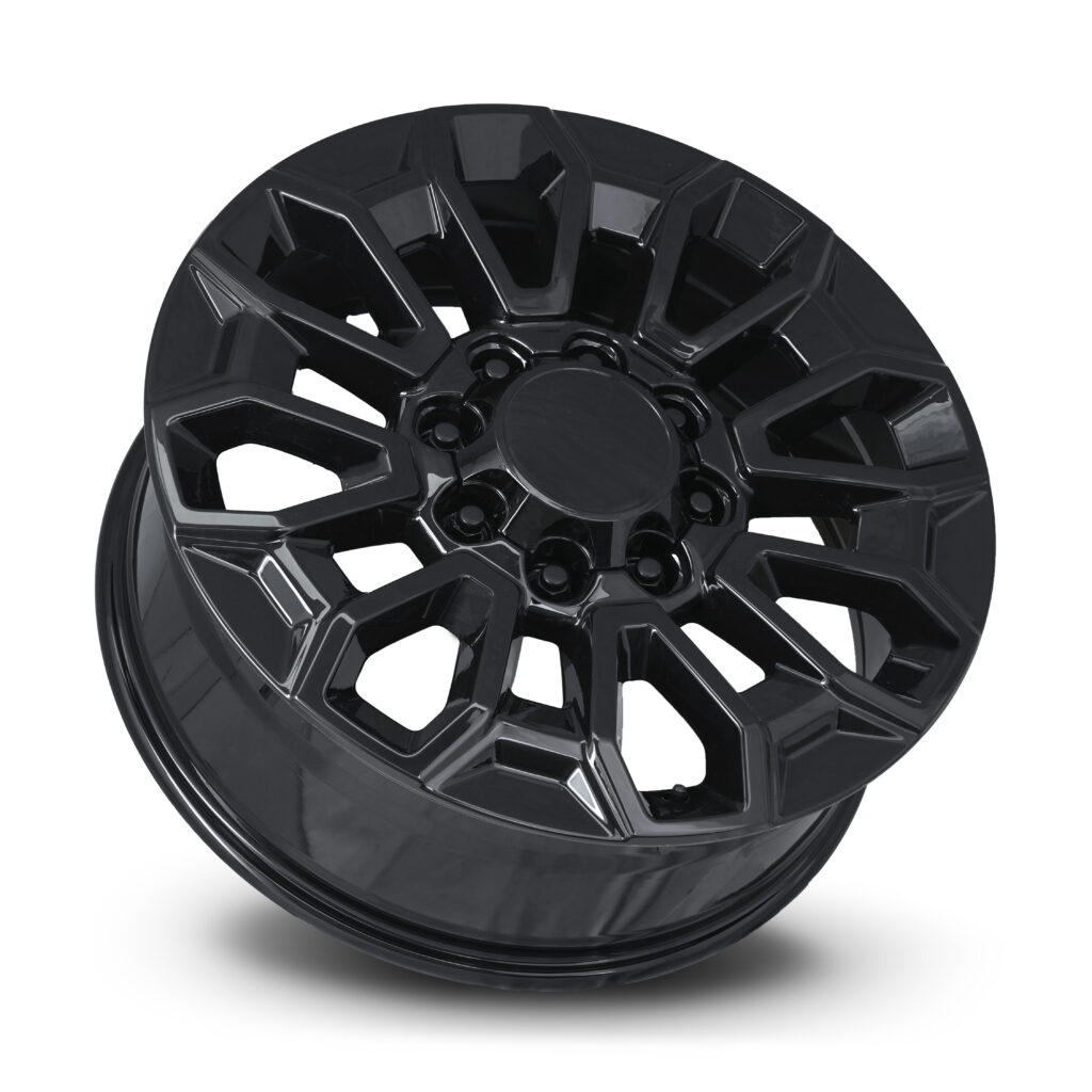 FR 277 – HIGH COUNTRY 2500 REPLICA WHEELS – GLOSS BLACK WITH CAP ...