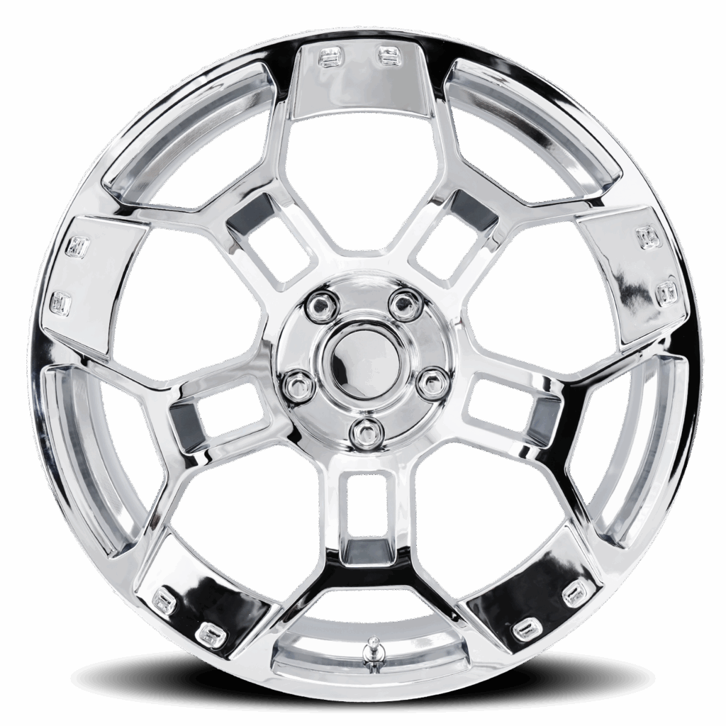 FR 701F – MUSTANG GT-D REPLICA WHEEL – CHROME - Factory Reproductions